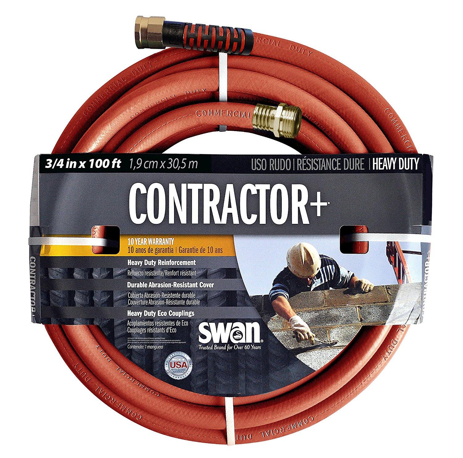 Amazon Swan Contractor Heavy Duty Water Hose 100 Ft With 3 4 amazon-swan-contractor-heavy-duty-water-hose-100-ft-with-3-4