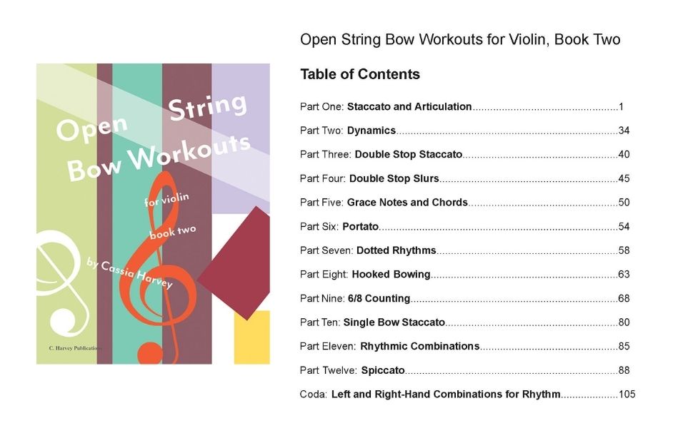 Amazon.com: Open String Bow Workouts for Violin, Book Two ...