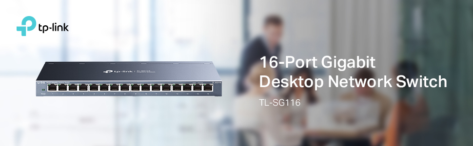 TP-Link TL-SG116, 16-Port Gigabit Desktop Switch : Amazon.com.tr: Bilgisayar