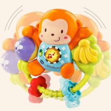 Amazon.com: VTech Lil' Critters Singin' Monkey Rattle, Yellow : Toys ...