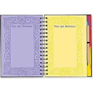 Fine Art Scratch and Sketch: A Cool Art Activity Book for Budding Fine ...