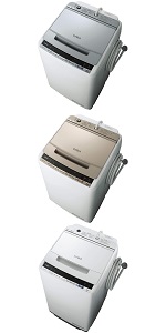 Amazon | 日立 全自動洗濯機 白い約束 洗濯7kg 本体幅53cm NW-R704 W ピュアホワイト | 日立(HITACHI) | 洗濯機 通販