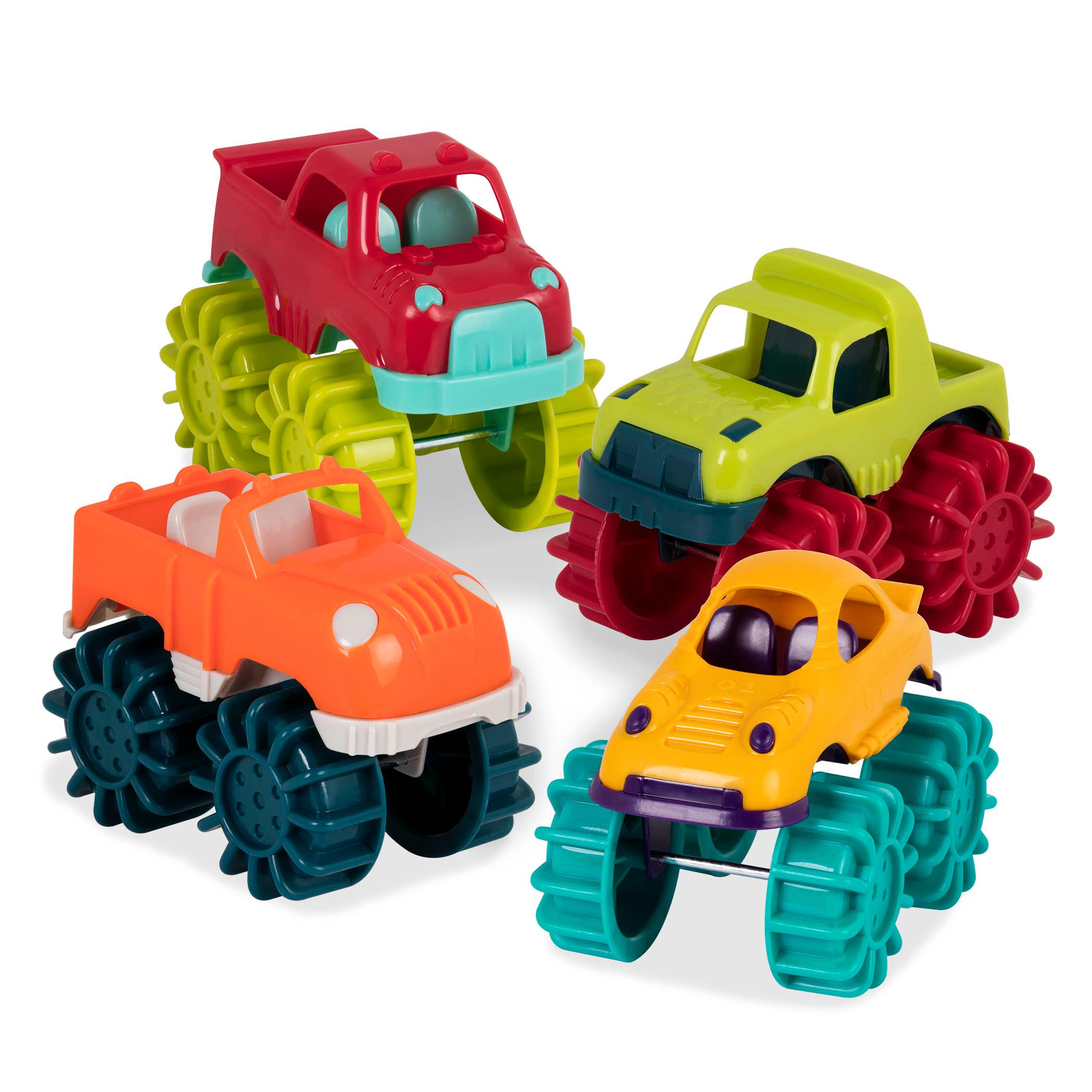 Big Red Barn by Battat Mini Monster Trucks - New, One Size: Amazon.com ...