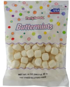 Amazon.com : Party Sweets White Buttermints, 2.75 Pound, Appx. 350 ...