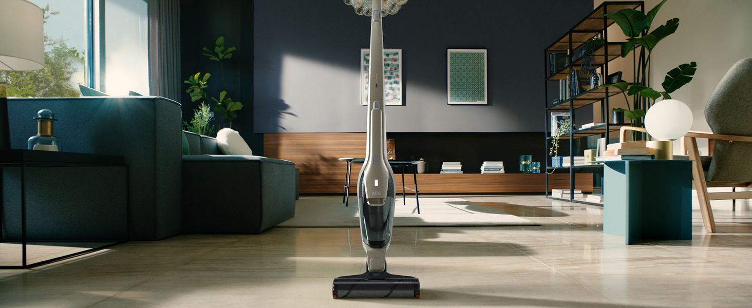 Amazon.de: AEG Ergorapido QX8-1-45SM 2in1 Akku Staubsauger/beutellos/bis zu 45 Min. Laufzeit ...