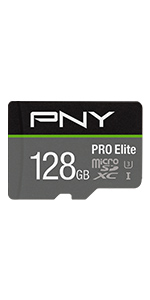 PNY 1TB PRO Elite Class 10 U3 V30 microSDXC - Tarjeta de memoria flash : Amazon.com.mx: Electrónicos