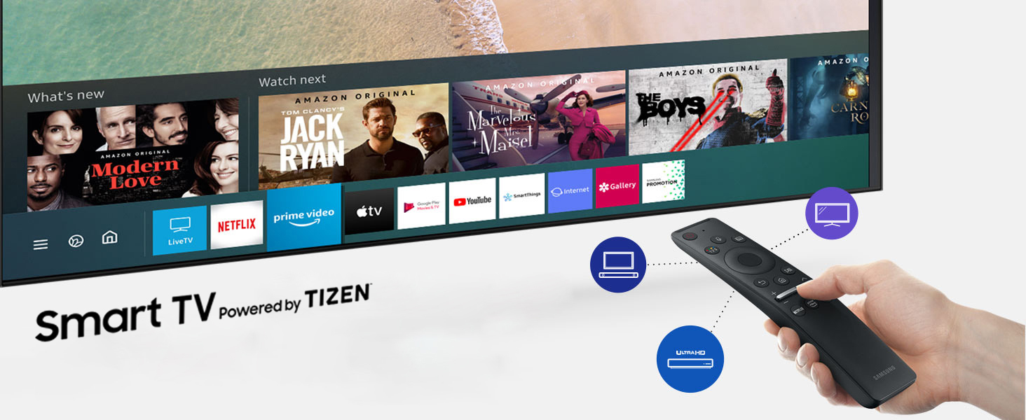 Samsung 58" TU7000 4K HDR Smart TV with Boundless Design