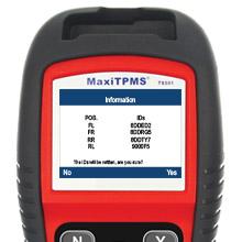 MaxiTPMS TS508 Complete TPMS Tool, 1 Pack, Tire Pressure Monitoring ...