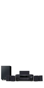 Amazon.com: Onkyo HT-S3910 Home Audio Theater Receiver and Speaker Package, Front/Center Speaker ...