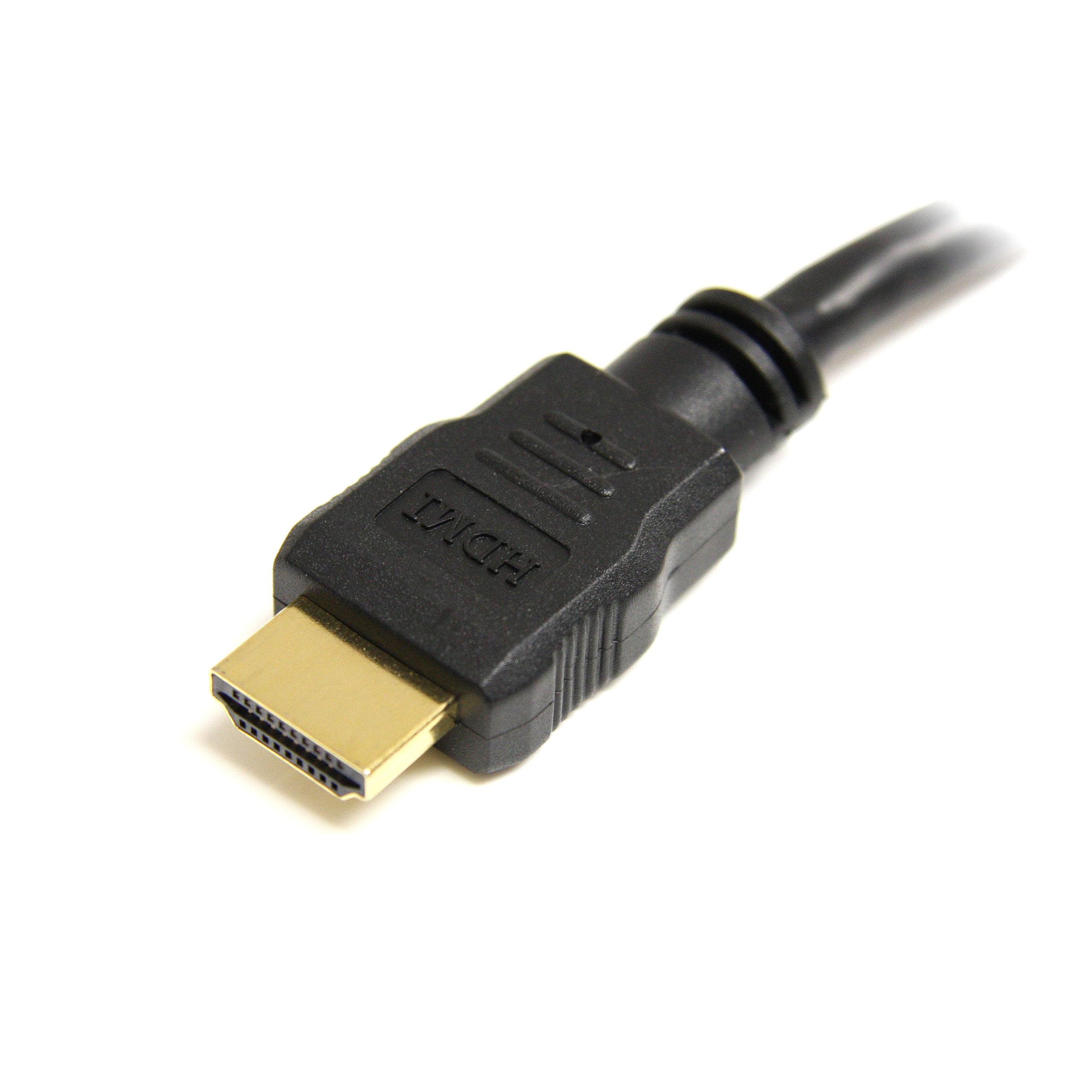 Amazon.com: StarTech.com 6in High Speed HDMI Port Saver Cable M/F ...