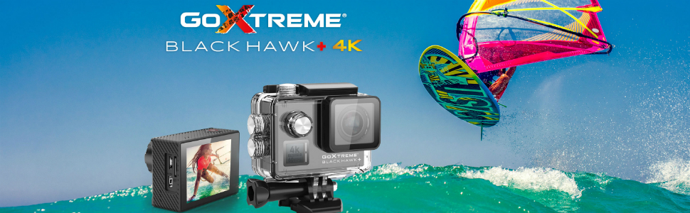GoXtreme Blackhawk 4K+ ActionCam 4K-60fps Schwarz: Amazon.de: Kamera