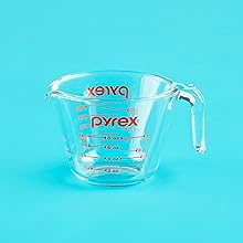 Amazon.com: Pyrex 4 Piece Glass Measuring Cup Set, Includes 1-Cup, 2 ...