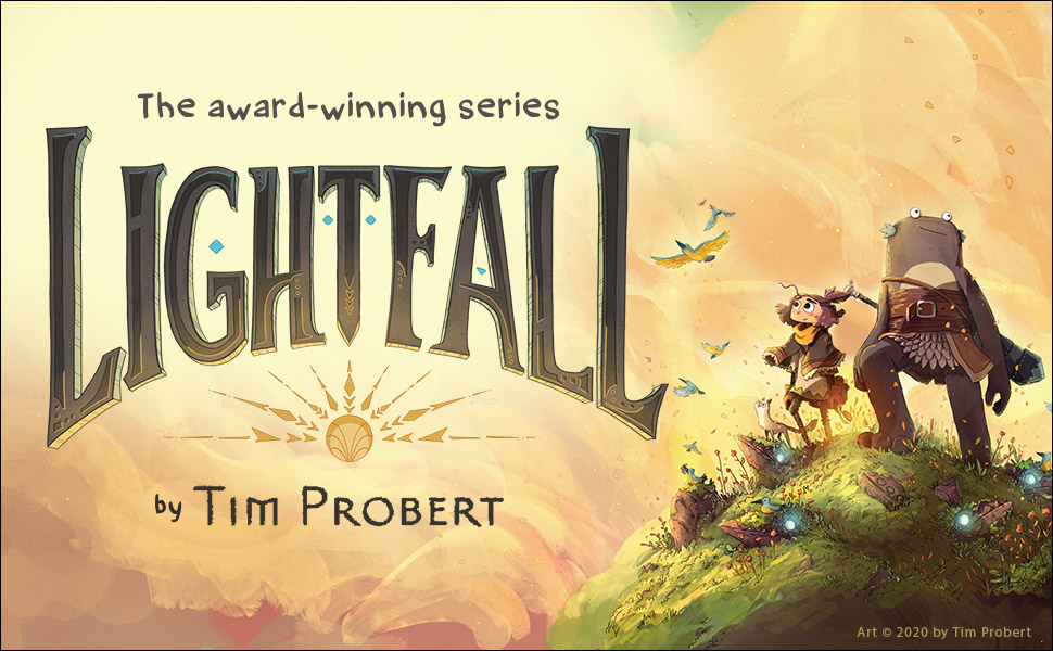 Lightfall: The Dark Times: A Graphic Novel: Probert, Tim, Probert, Tim ...