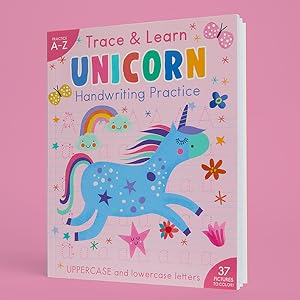 Amazon.com: Trace & Learn Handwriting Practice: Unicorn (iSeek): 9781647223090: Insight Kids: Books