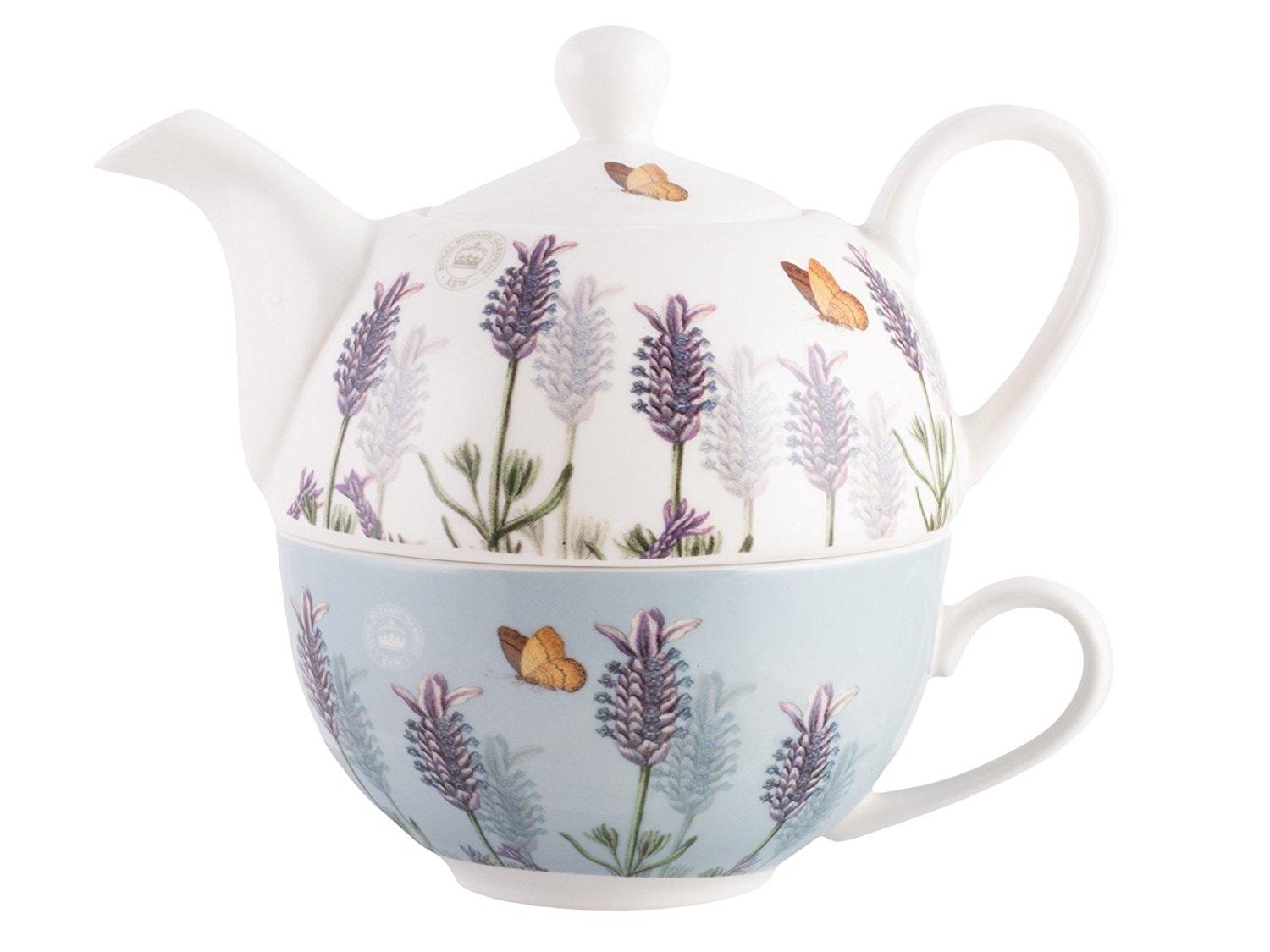 Royal Botanical Gardens Kew, Lavender 2-Piece “Tea for One” Set by ...