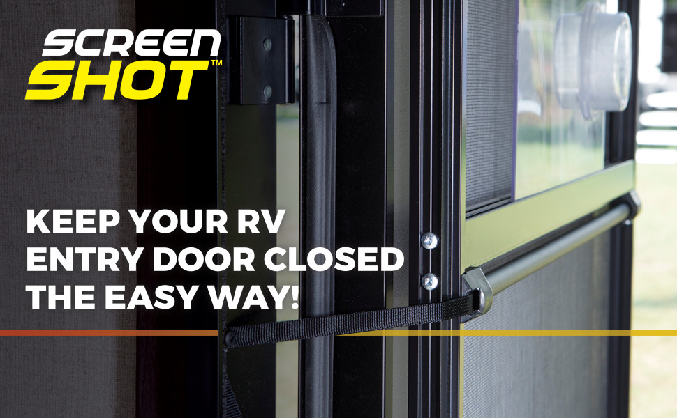 Lippert Components Black Standard Lippert 730814 Shot Screen Closer 28 ...