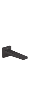hansgrohe AddStoris Double Roll Holder in Matte Black 1-inch ...