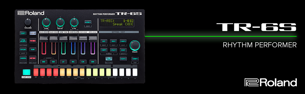 Roland Tr-6S Compact Drum Machine : Amazon.co.uk: Musical Instruments & DJ