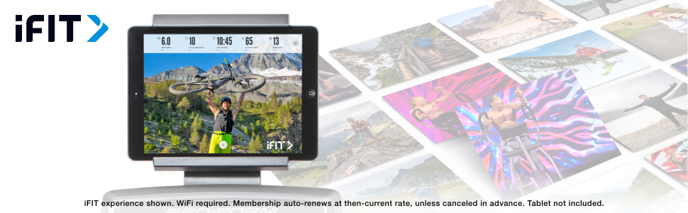 Amazon.com : ProForm 8.0 EX Smart Exercise Bike with 30-Day All-Access ...