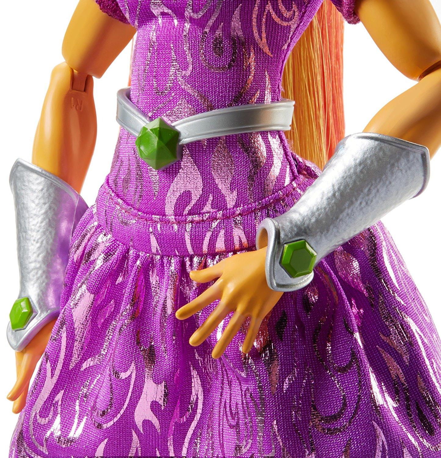 Amazon.com: DC SUPER HERO GIRLS Starfire Transforming Doll: Toys & Games