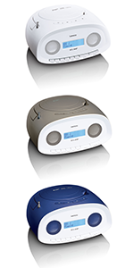 Lenco SCD-37 Radio AM/FM Portable avec Lecteur CD/mp3/wma Port USB Rose : Amazon.fr: High-Tech