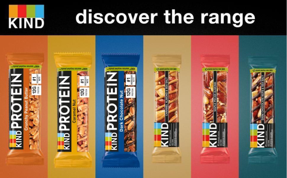 KIND Bars, Gluten Free Snack Bars, Dark Chocolate Nuts & Sea Salt, High ...