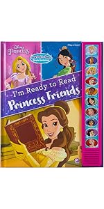 Disney Princess - I Can Be Princess My First Library Board Book Block ...