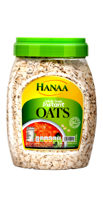 Hanaa Whole Traditional Oats, 450 g : Buy Online at Best Price in KSA - Souq is now Amazon.sa ...