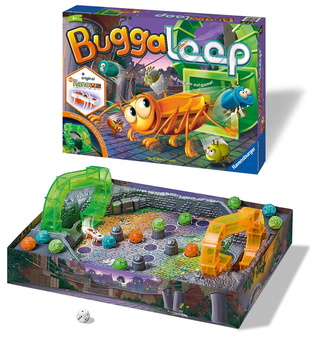 Ravensburger 21337 Buggaloop Game for Kids Age 6 Years and Up-Race ...