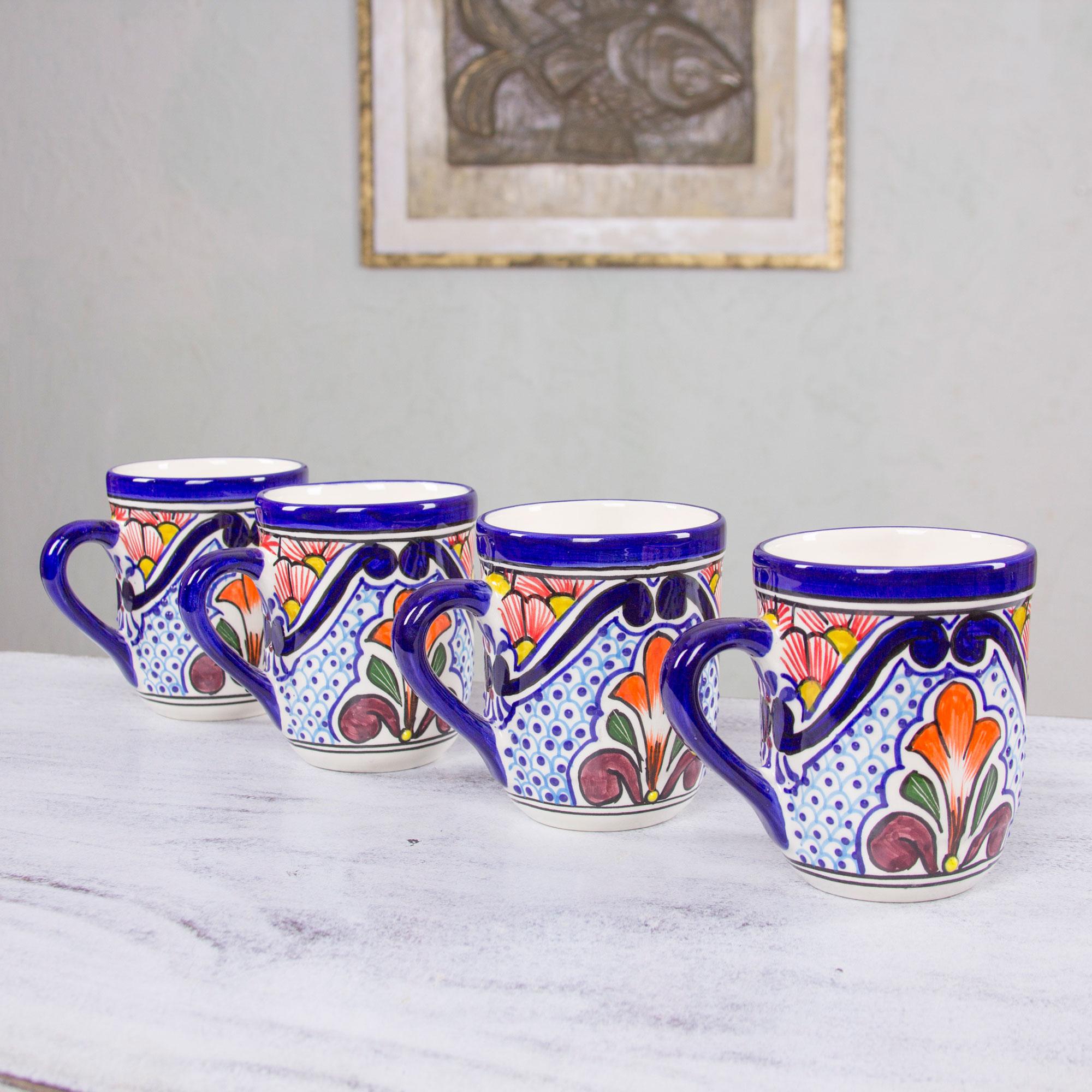 Amazon.com: NOVICA Multicolor Hand Painted Traditional Style Mexican ...