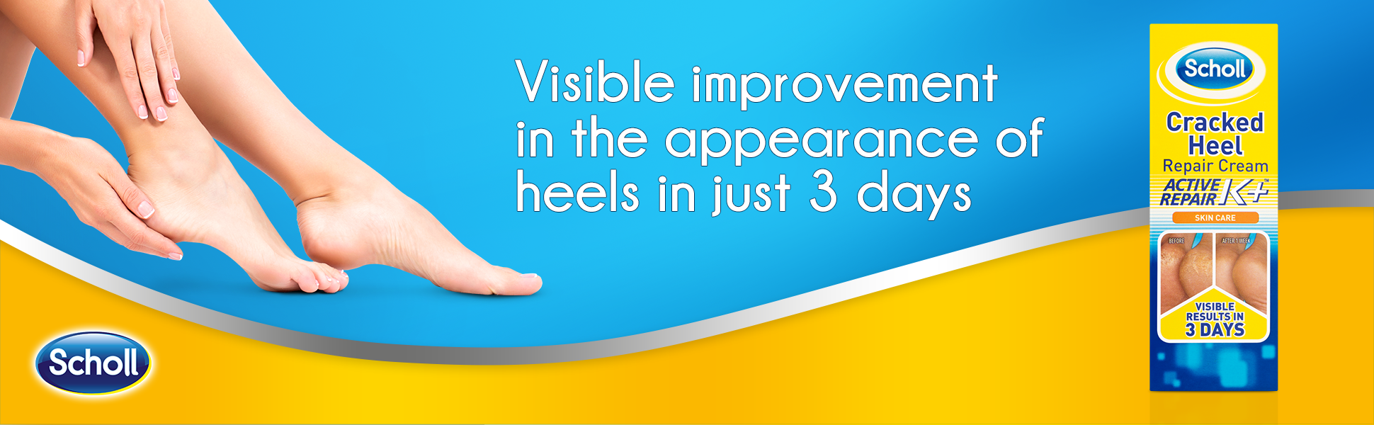 Scholl Cracked Heel Repair Cream, 60 ml: Amazon.co.uk: Health ...