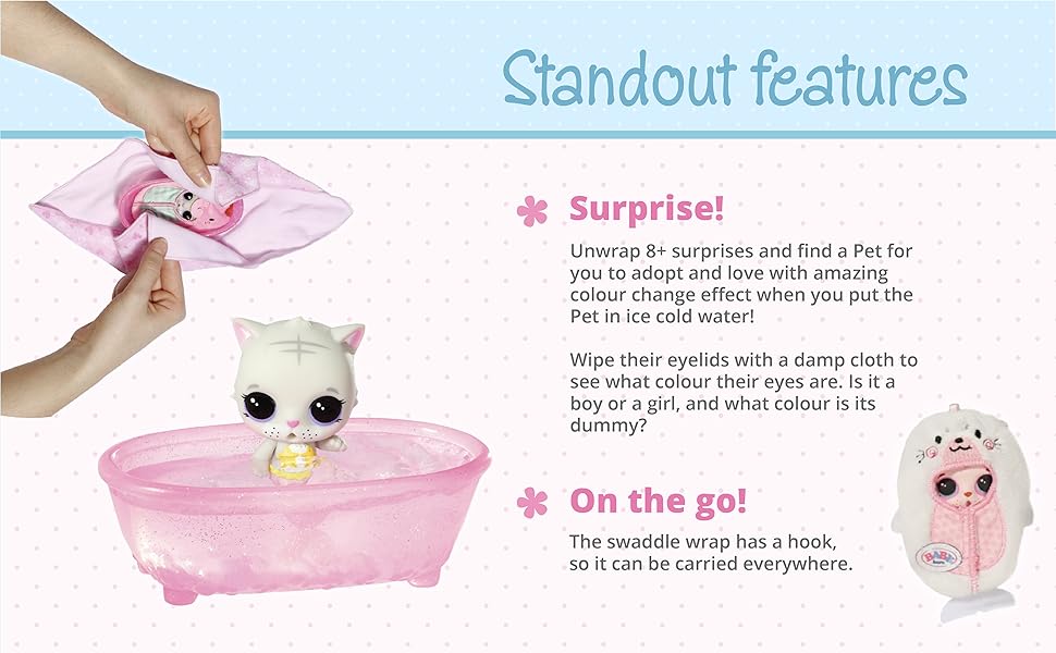 Baby Born 904466 Surprise Pets 3 PDQ 18 Assorted : Amazon.co.uk: Toys ...