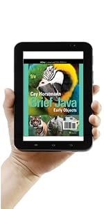 Brief Java: Early Objects: Horstmann, Cay S.: 9781119740193: Amazon.com: Books
