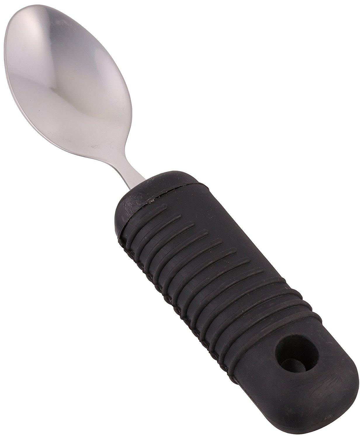 Sammons Preston Sure Grip Utensils, Stainless Steel and Non Bendable ...