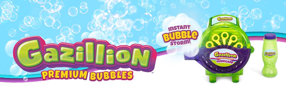 Amazon.com: Gazillion Bubbles Hurricane Machine, Colors May Vary: Toys ...