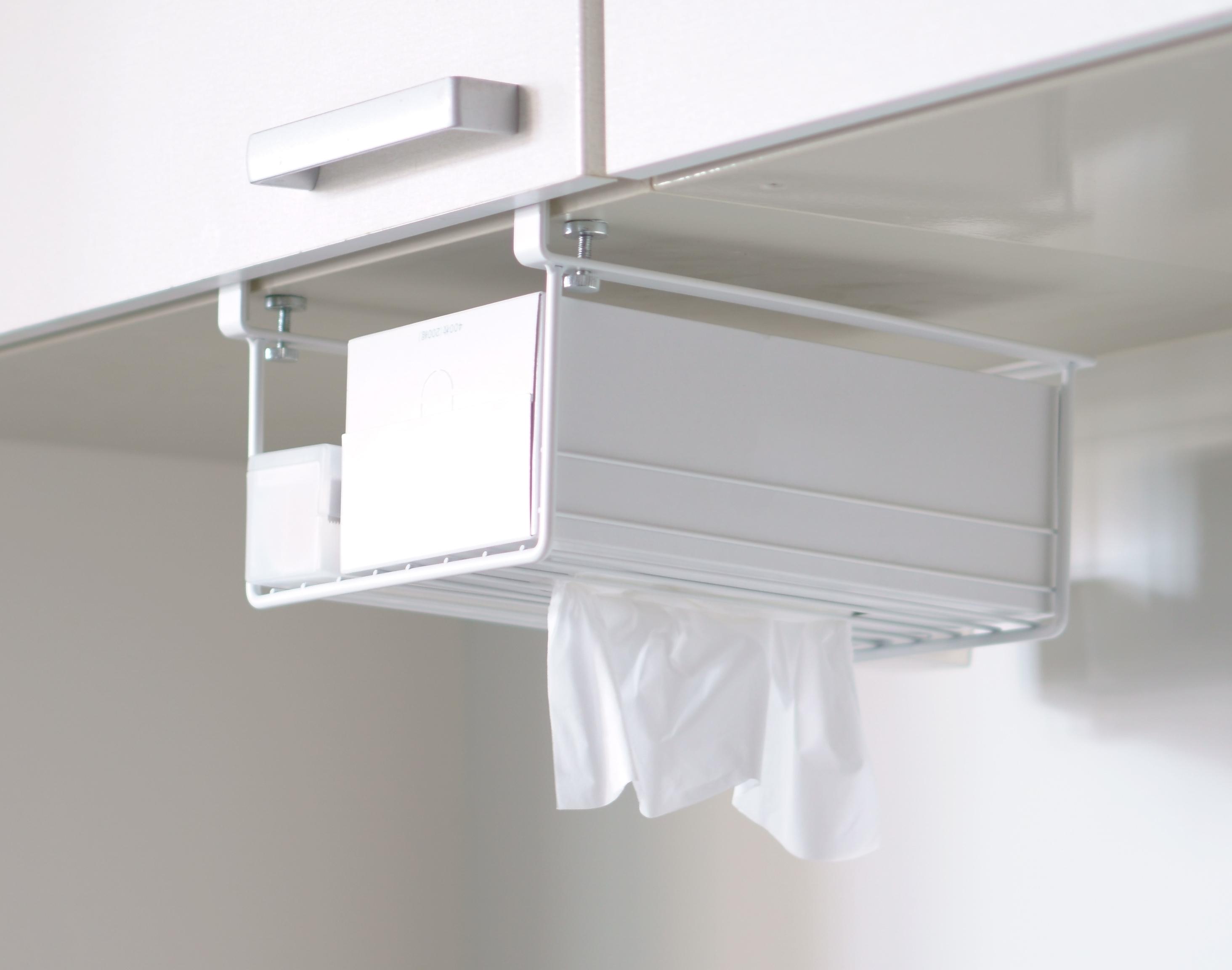 Amazon｜平安伸銅工業 SPLUCE 吊戸棚 ラック ホワイト 耐荷重:1kg SPH-3｜キッチンラック オンライン通販