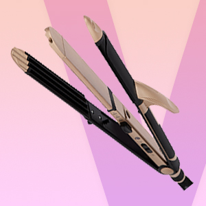 VEGA 3 in 1 Hair Styler, Straightener, Curler & Crimper (VHSCC-01), Black : Amazon.in: Beauty