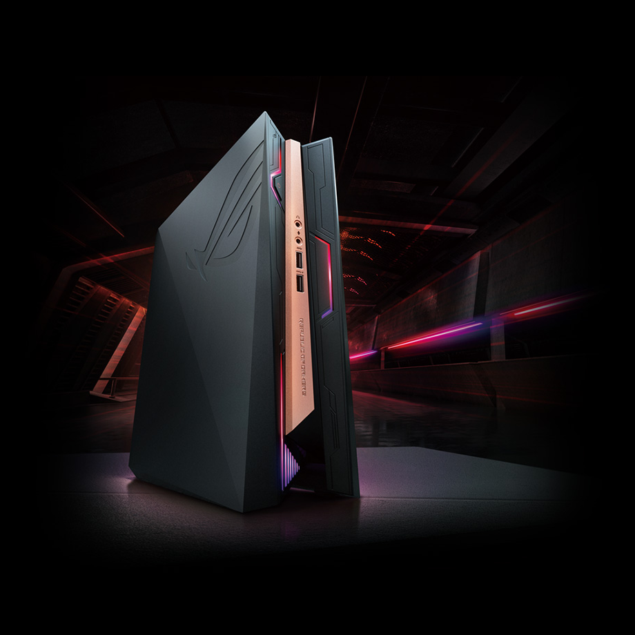 ASUS ROG GR8 Desktop - (Black/Red) (Intel Core i5, 3 GHz, 8 GB DDR4, 1 ...