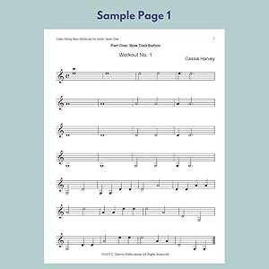 Amazon.com: Open String Bow Workouts for Violin, Book One ...
