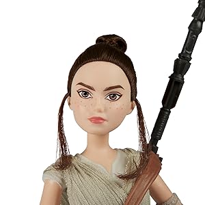 Amazon.com: Star Wars Adventure Figure Rey Doll : Toys & Games