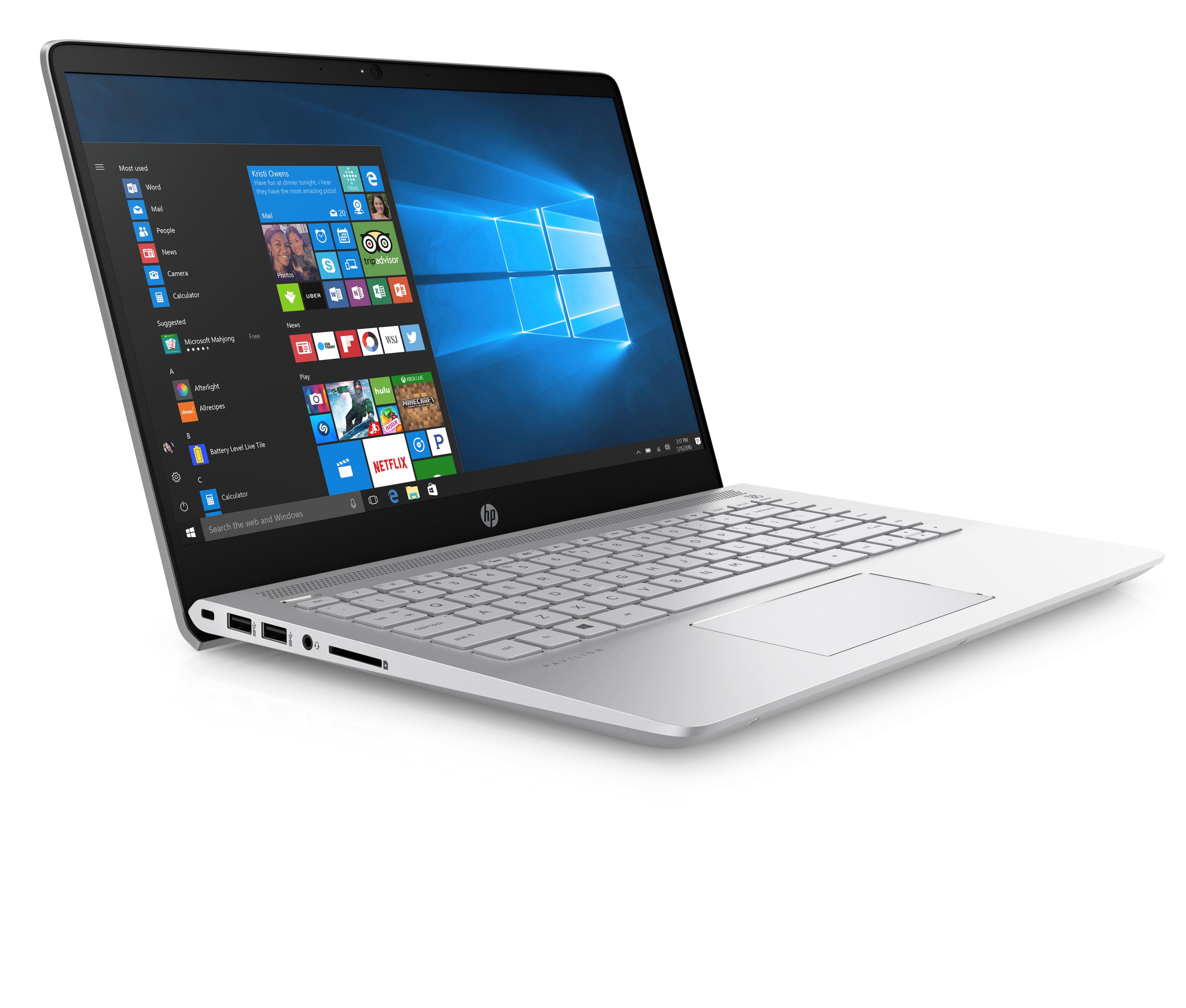HP Pavilion Pro 14-bf008na 14-Inch FHD Laptop (Mineral Silver) - (Intel ...