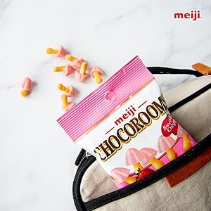 Amazon.com: Meiji Chocorooms Crispy Crackers, Milk and Dark Chocolate Combination - 5 oz, Pack ...