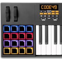 M-Audio CODE 49 |49-Key USB MIDI Controller With X/Y Pad and Drum Pads ...