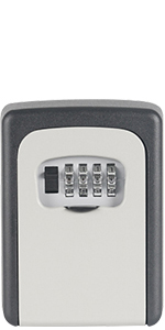 Amazon.co.jp: CARL CKB-S02-D Key Box, Key Storage Box, Key Security, 4-Digit Dial Lock, Wall ...