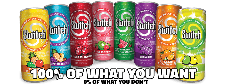 Amazon.com : The Switch Sparkling Juice, Black Cherry, 8-Ounce Cans ...