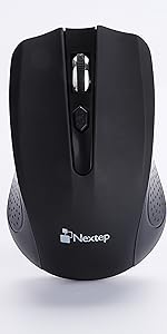 Nextep NE-410 Mouse Inalámbrico USB 1600 DPI, color Negro, pack of/paquete de 1 : Amazon.com.mx ...