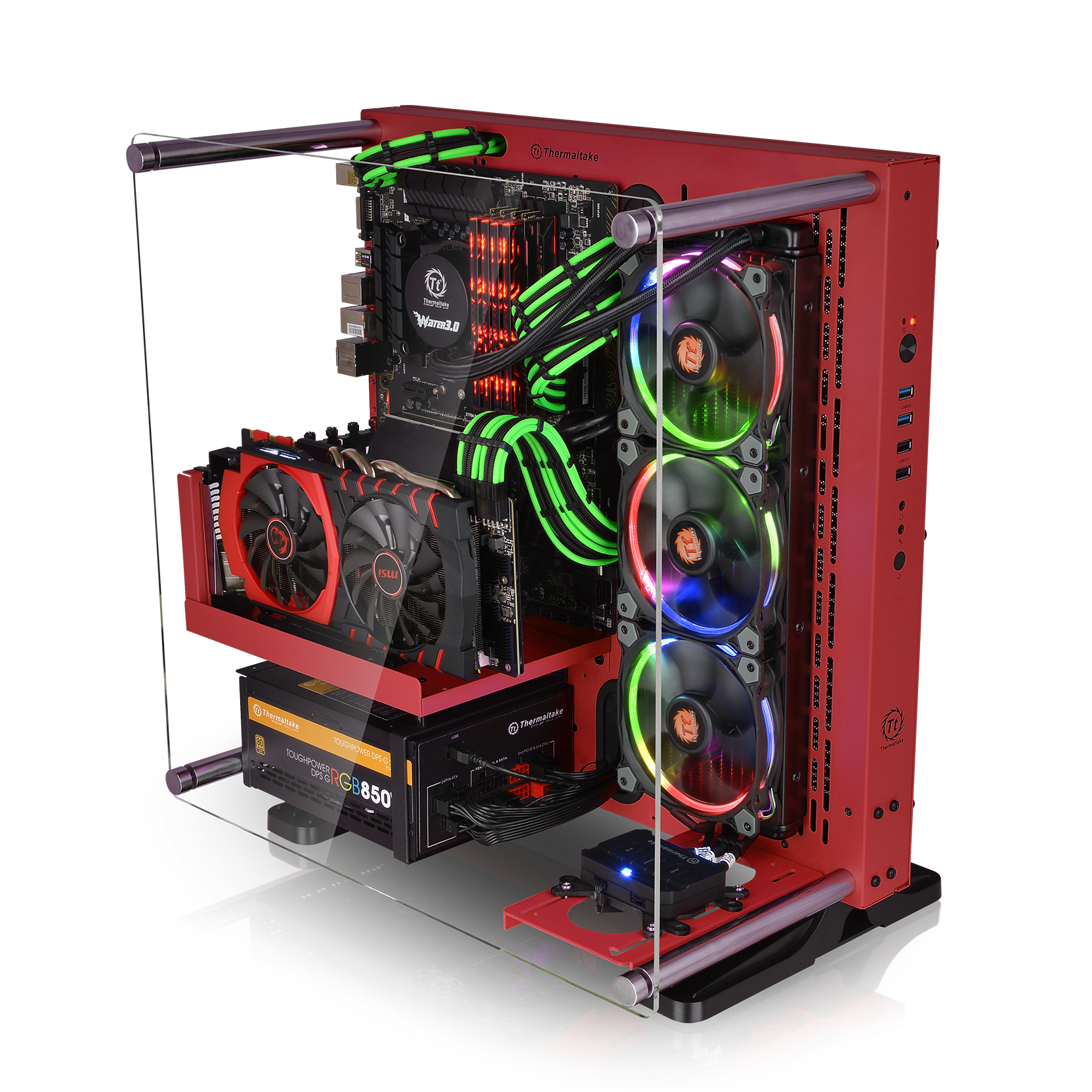 Amazon.com: Thermaltake Core P3 SE Black Edition ATX Open Frame ...