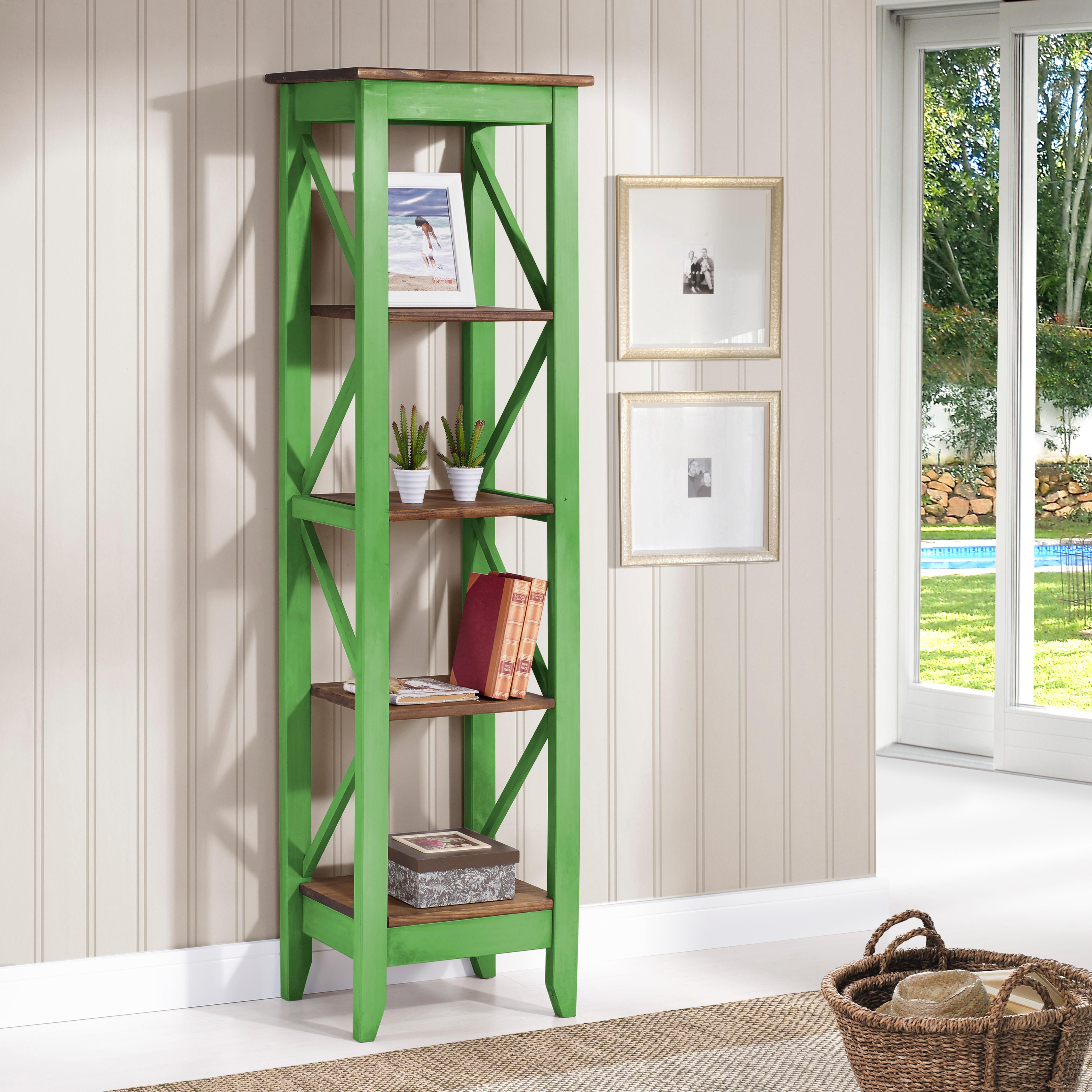 Amazon.com: Manhattan Comfort Jay Collection Modern Accent 4 Shelf Open ...