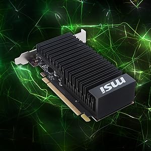 MSI GeForce GT 1030 2GH LP OC 2GB Nvidia GDDR5 1x HDMI, 1x DP, 2 Slot ...