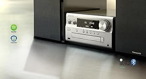 Panasonic SC-PMX152EGS Stereo mit Bluetooth silber: Amazon.de ...